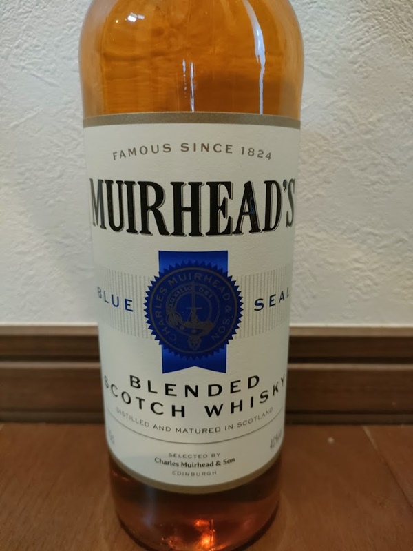 NO.98「ミュアヘッズ(MUIRHEAD'S) ファイネスト オールドブレンド ブルーシール」@スコッチ・ウイスキー 40% 700ML ...